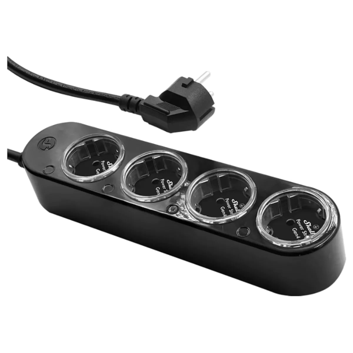 Shelly Power Strip 4 Gen4 Black - Black - 4 Smart Outlets